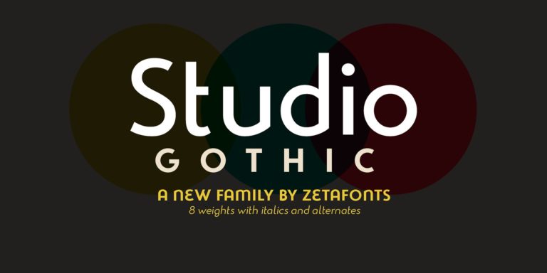 Шрифт Studio Gothic кириллица скачать бесплатно