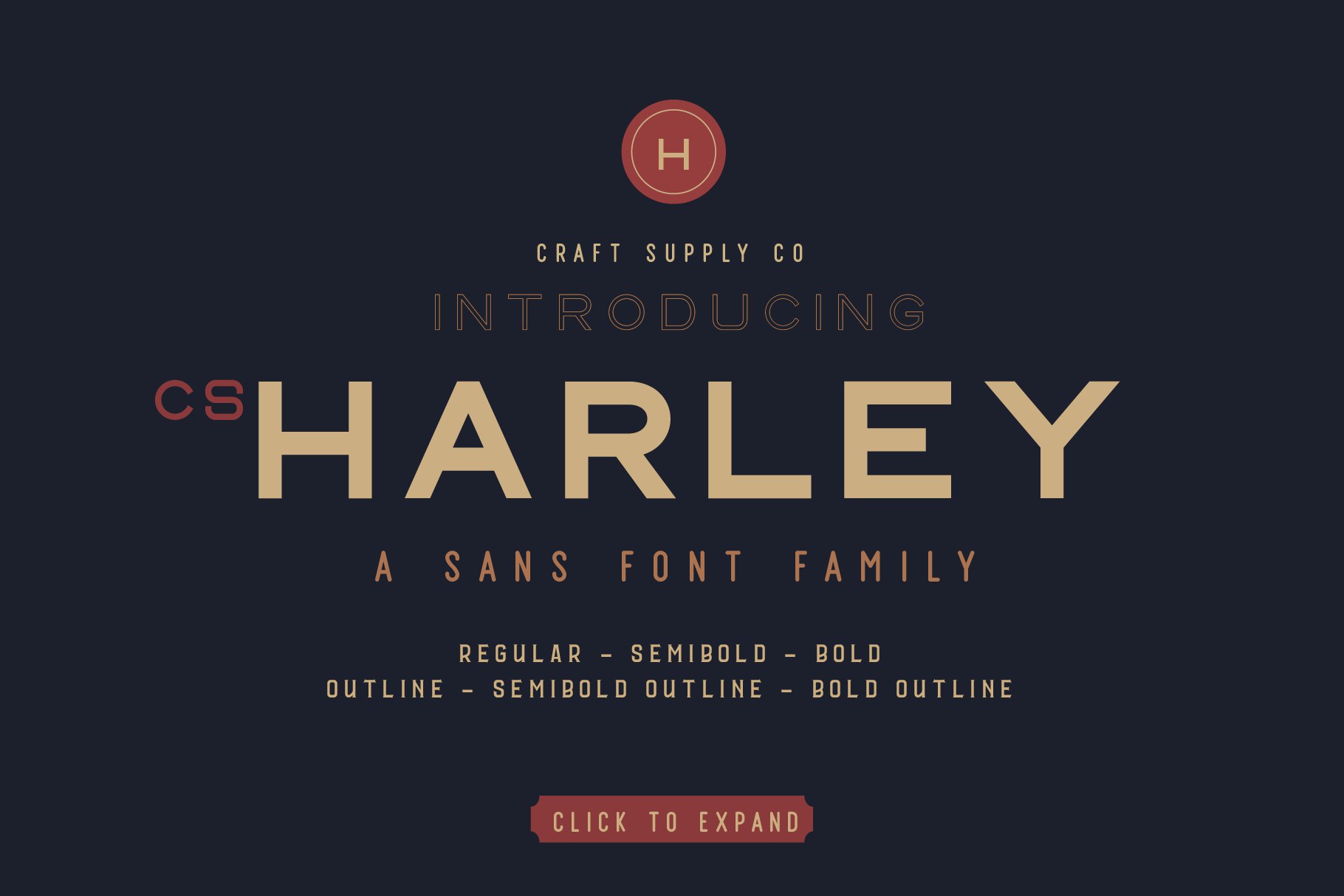 Шрифт CS Harley скачать бесплатно