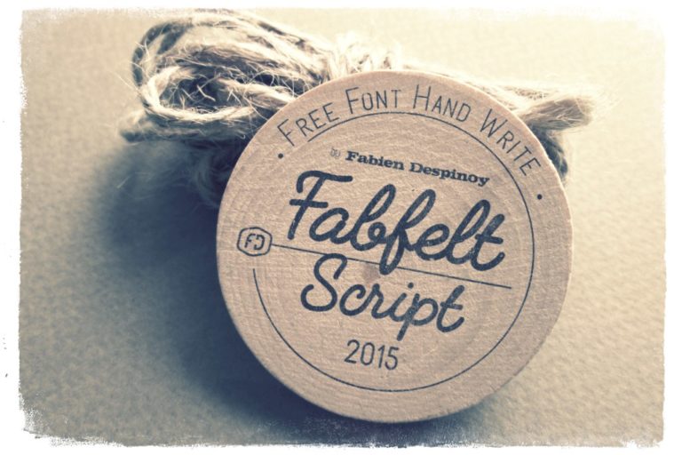 Шрифт Fabfelt Script Bold скачать бесплатно